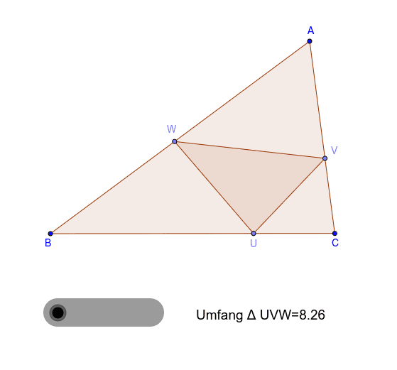 Problem von Fagnano – GeoGebra