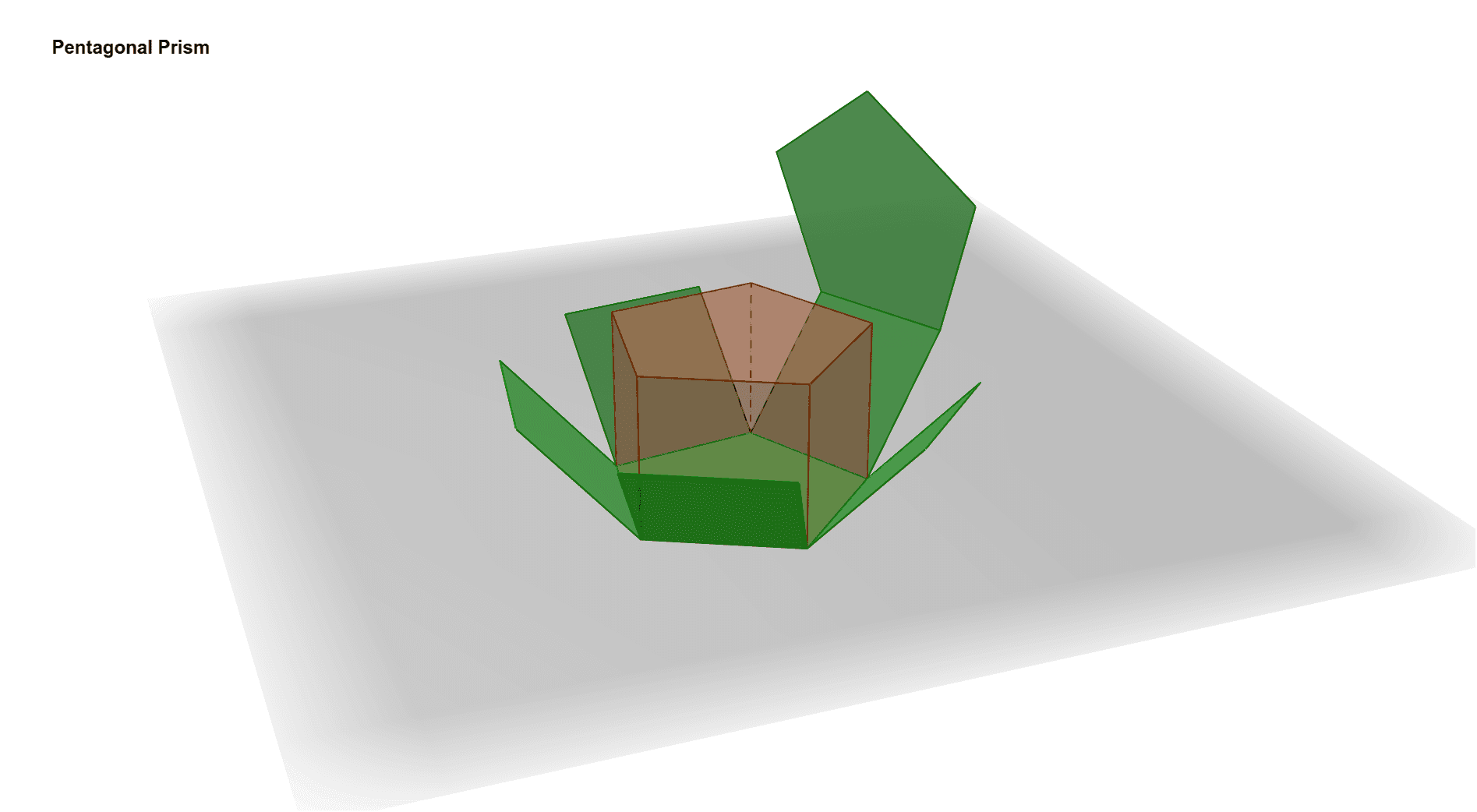 How To Draw A Pentagonal Prism