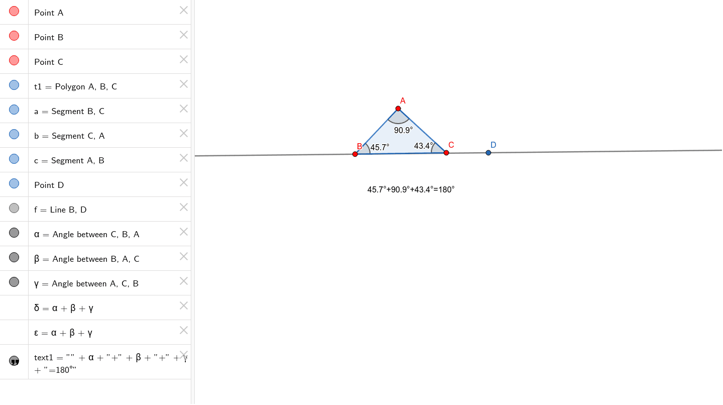 Break Geometry HW – GeoGebra