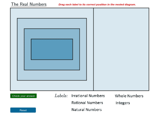 The Real Number System - Activity – GeoGebra
