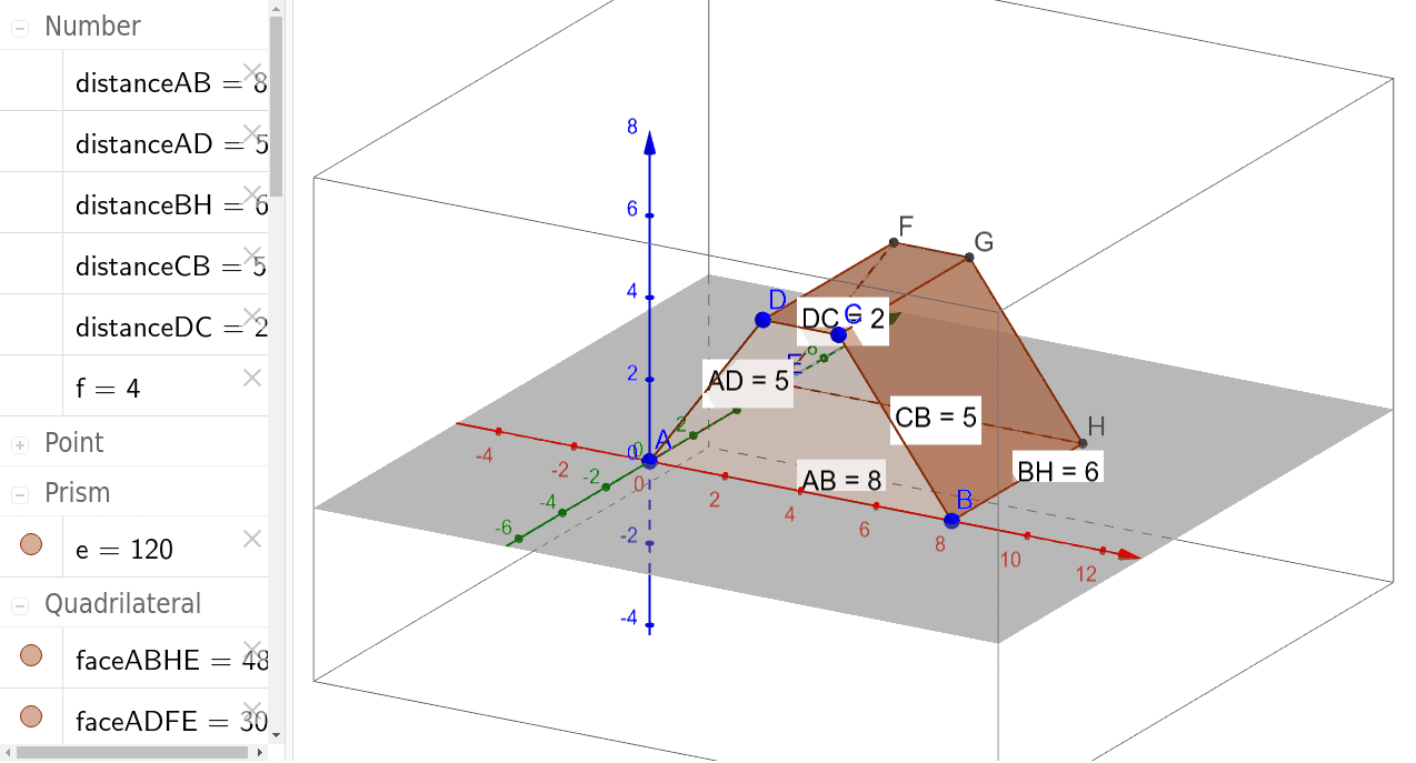 trapezoidal prism – GeoGebra