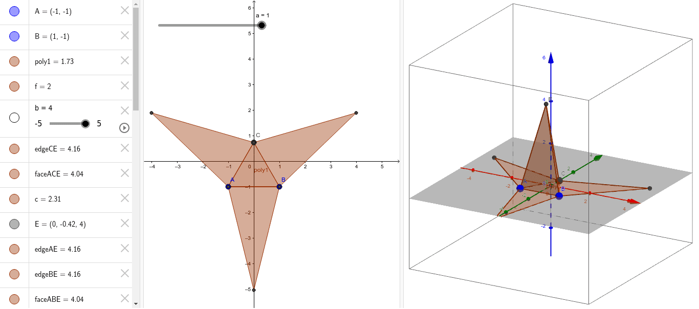 Triangular Pyramid – GeoGebra