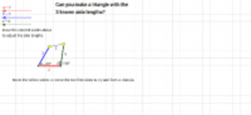 Triangle Inequality Exploration2 – GeoGebra