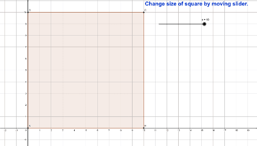 Perfect Square – GeoGebra