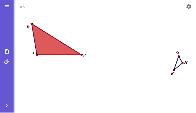 Similarity Transformations – GeoGebra