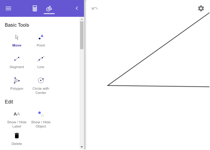 Check - Is it an Angle Bisector? – GeoGebra
