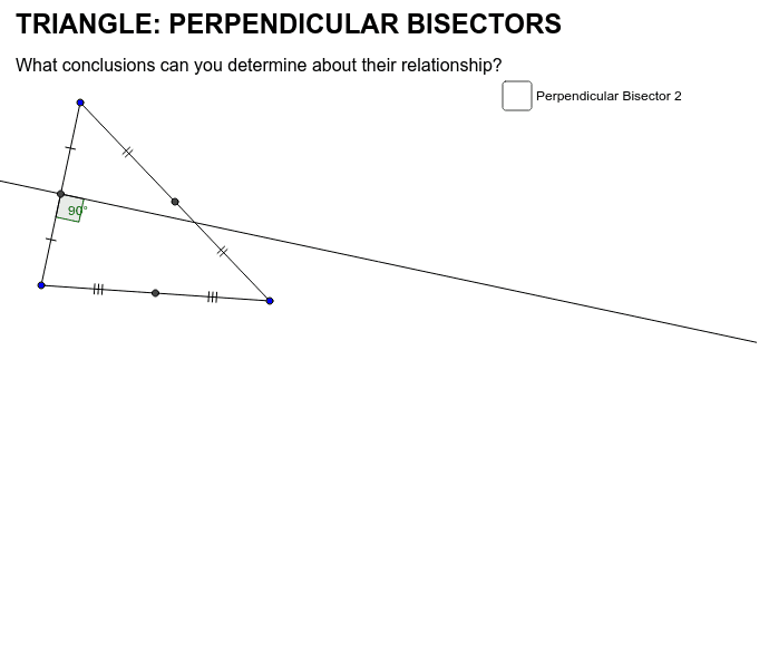 Triangle: Perpendicular Bisectors – GeoGebra