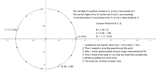 Complex Root Lab – GeoGebra