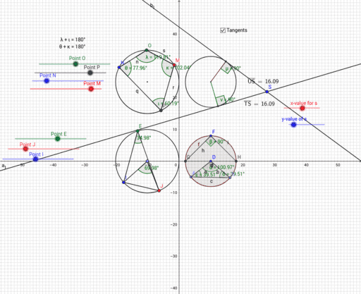 Circle Theorems : Several, all on one page! – GeoGebra