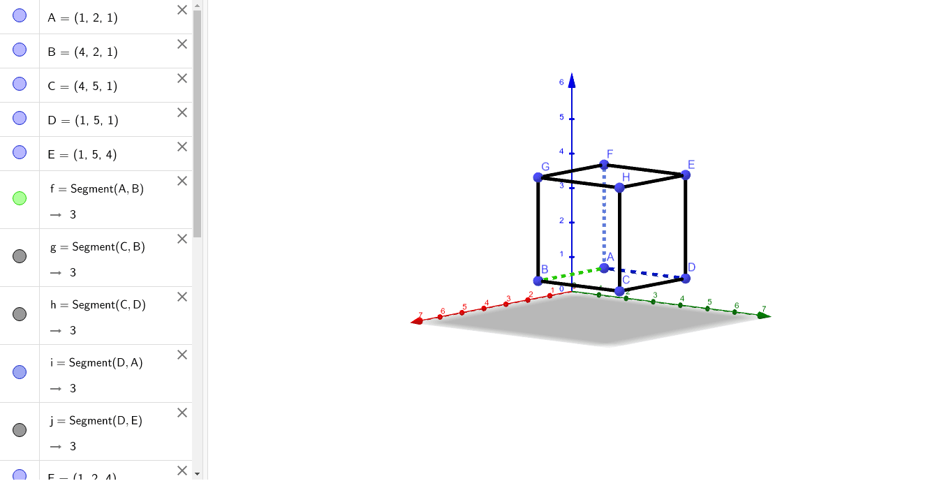 Vectores en R3 – GeoGebra