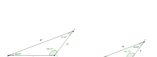 Math 4170: Non-Congruent Triangles? – GeoGebra