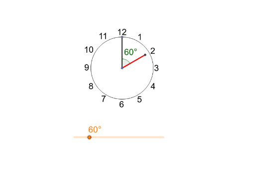 Clock Angle – GeoGebra