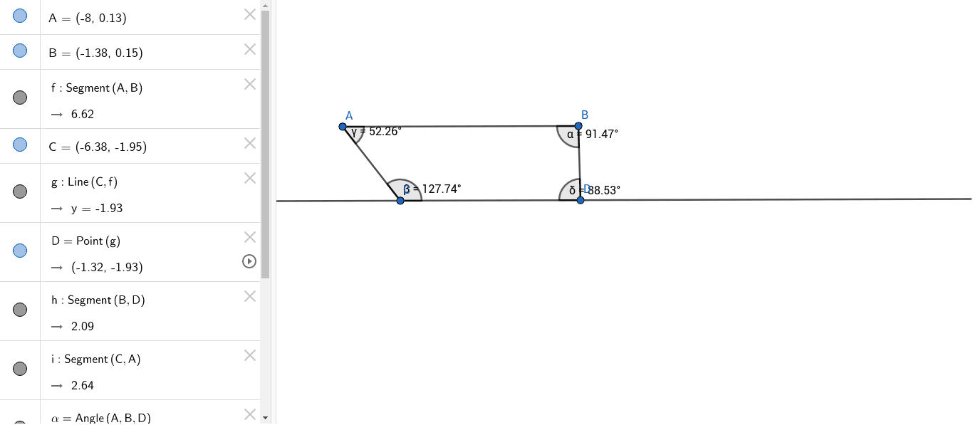 Jenna Sterling Triangles and Trapezoids Geogebra – GeoGebra