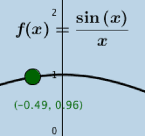 Important Trig Limits – GeoGebra