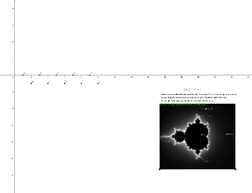 Testing Complex Numbers in the Mandelbrot Set – GeoGebra