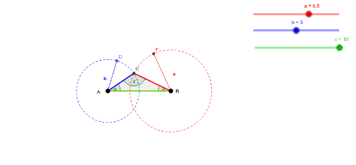 Visualizing Triangle Inequalities – GeoGebra