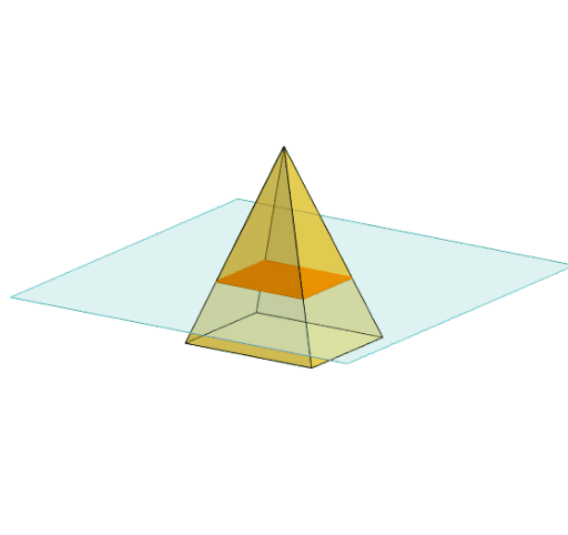 Slicing a Pyramid – GeoGebra