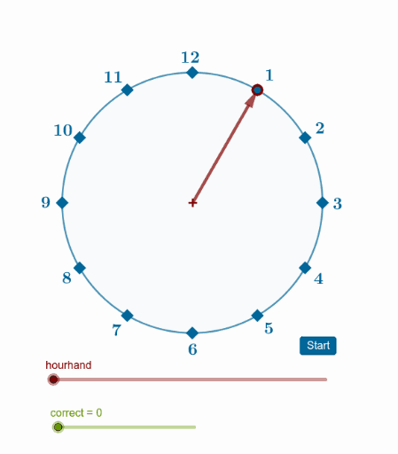Clock: Hours – GeoGebra