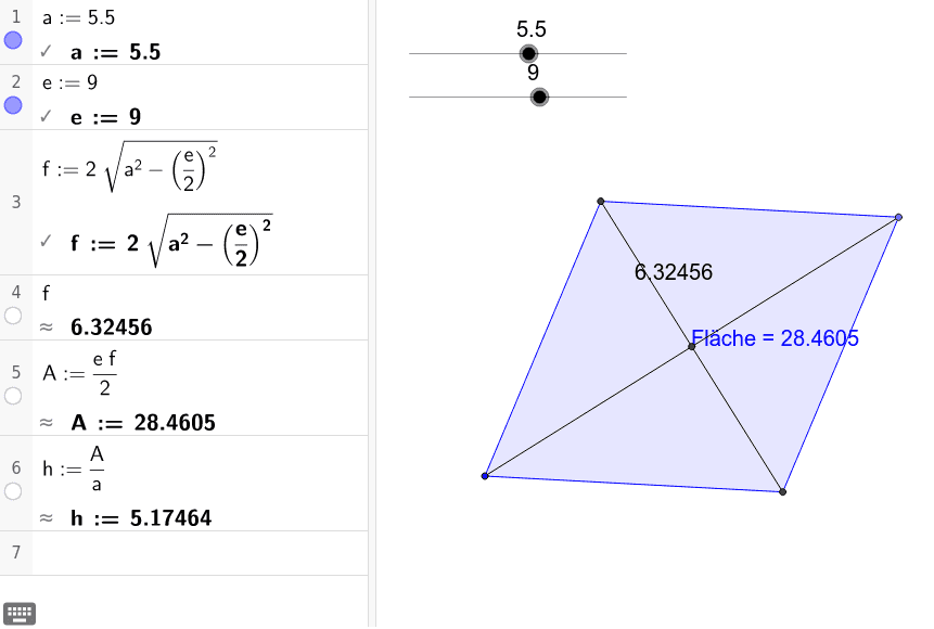 Rhombus – GeoGebra