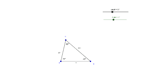 Drawing Types of Triangles – GeoGebra