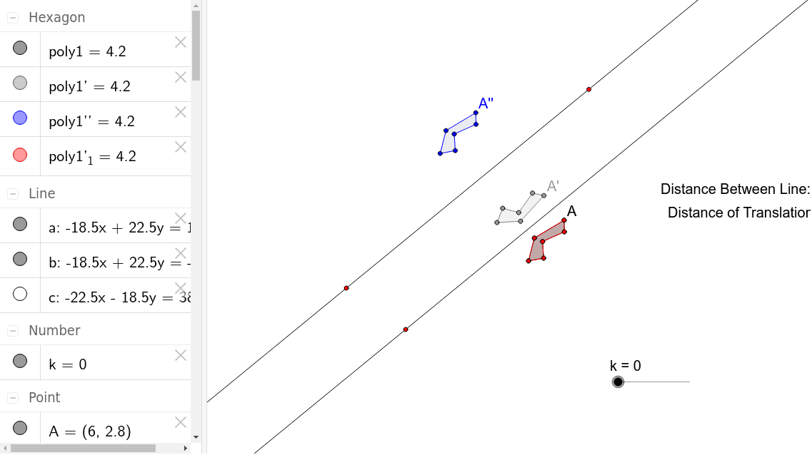 Double Reflection – GeoGebra