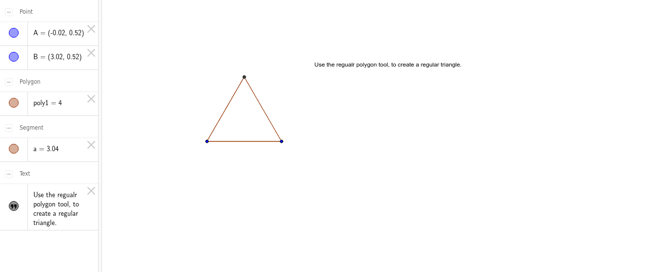 Rotation Tessellation Triangle Step 1 – GeoGebra