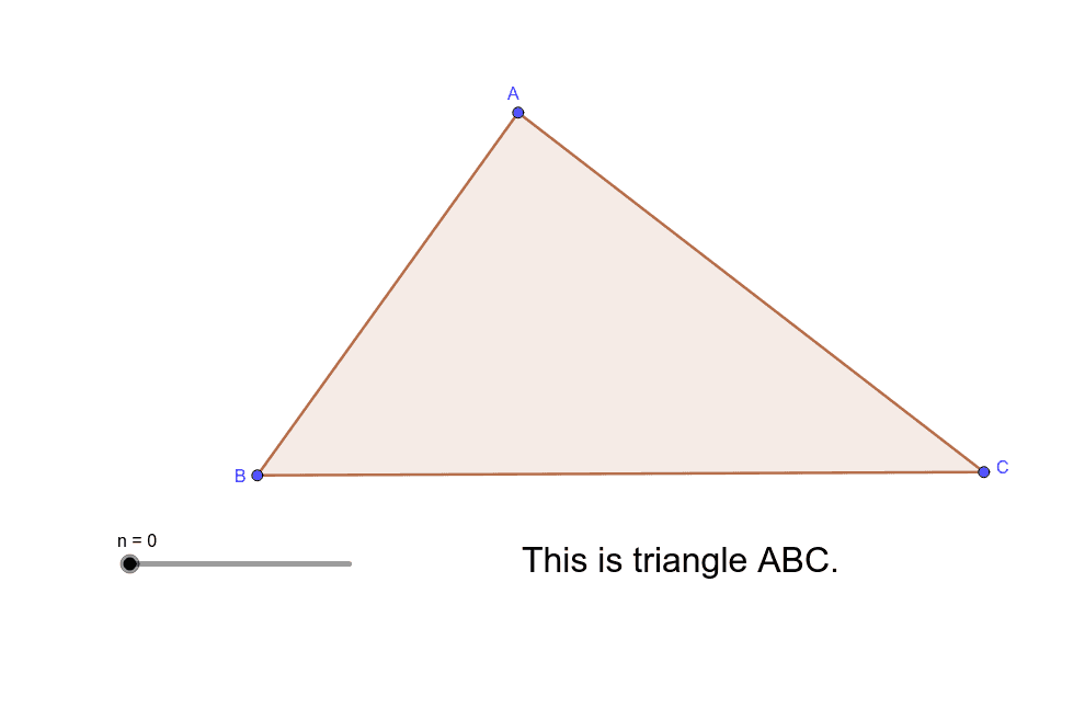 Area of Triangle – GeoGebra