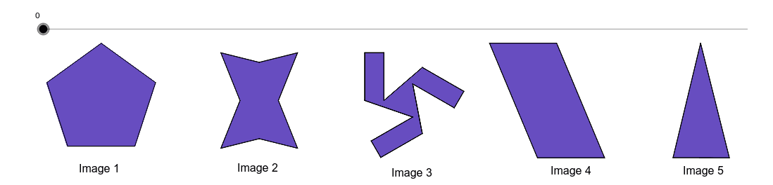 #0b) Rotational symmetry with 4 shapes – GeoGebra