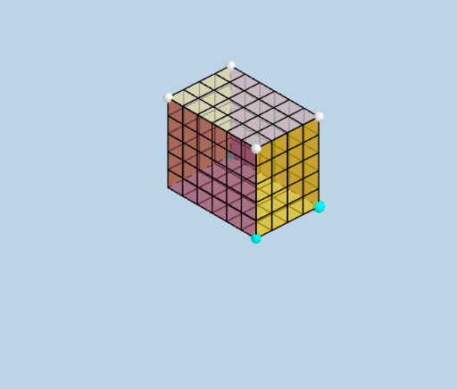 cub colorat dinamic – GeoGebra