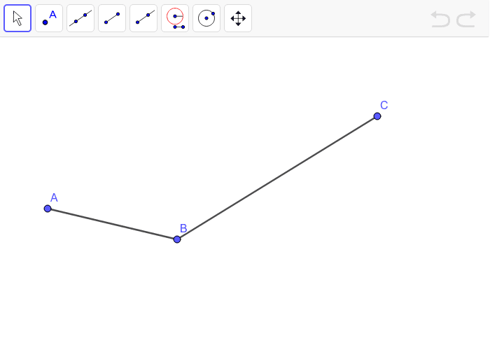 Angle Bisector Construction 2 – GeoGebra