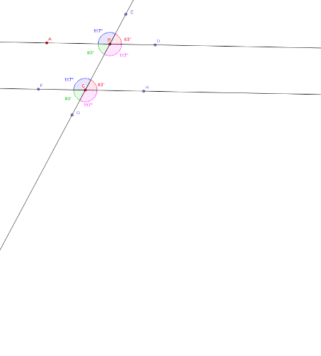Corresponding Angles – GeoGebra