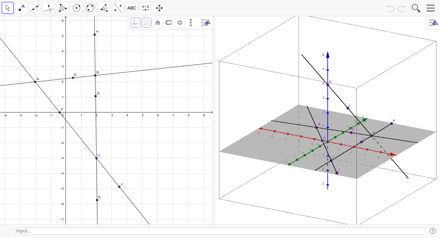 Points, Lines, and Planes – GeoGebra