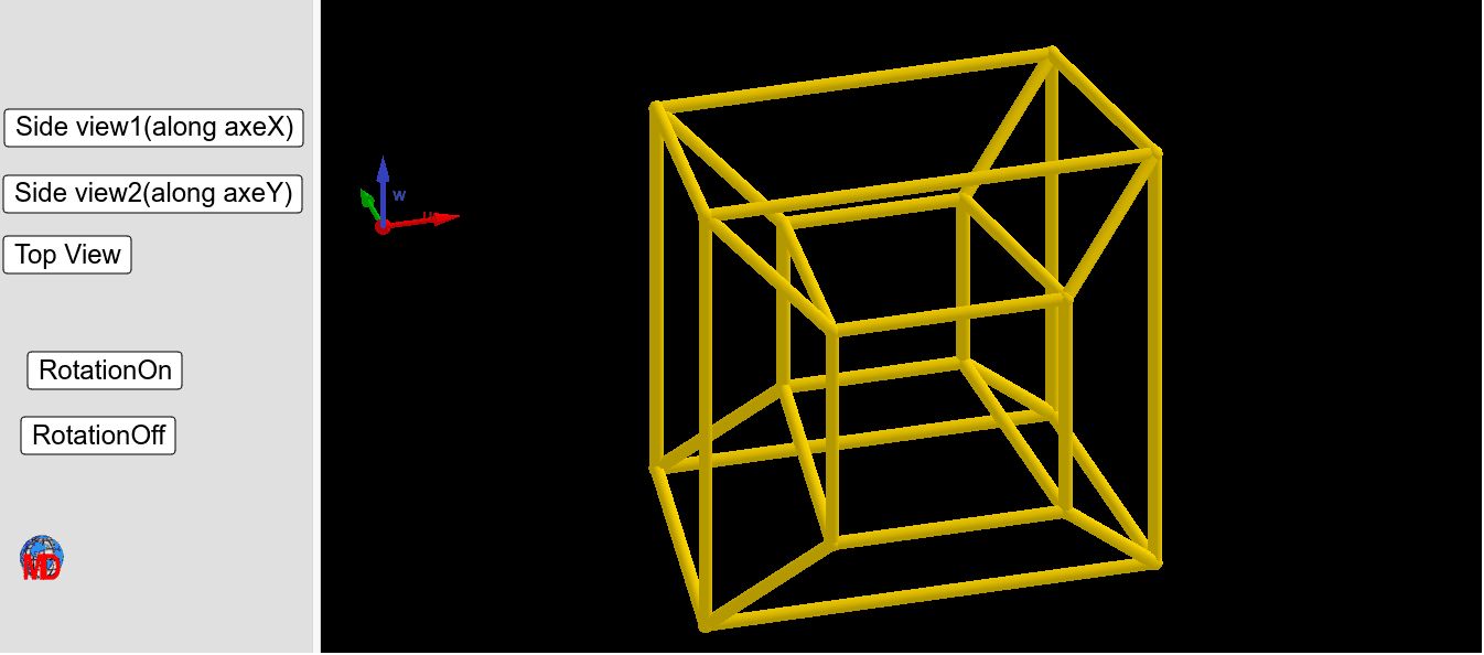 5th Dimension Hyper Cube
