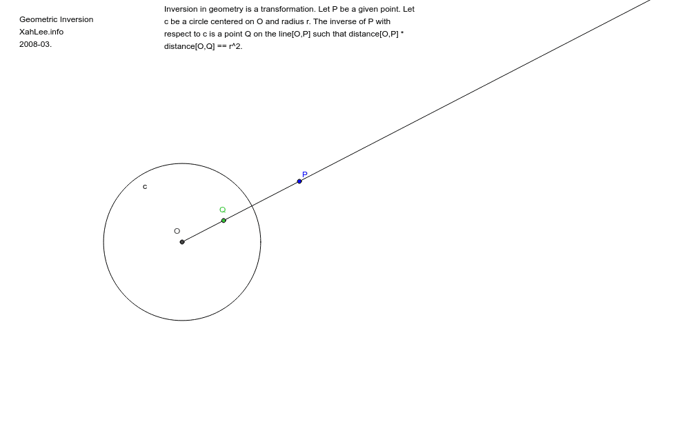 inversion – GeoGebra
