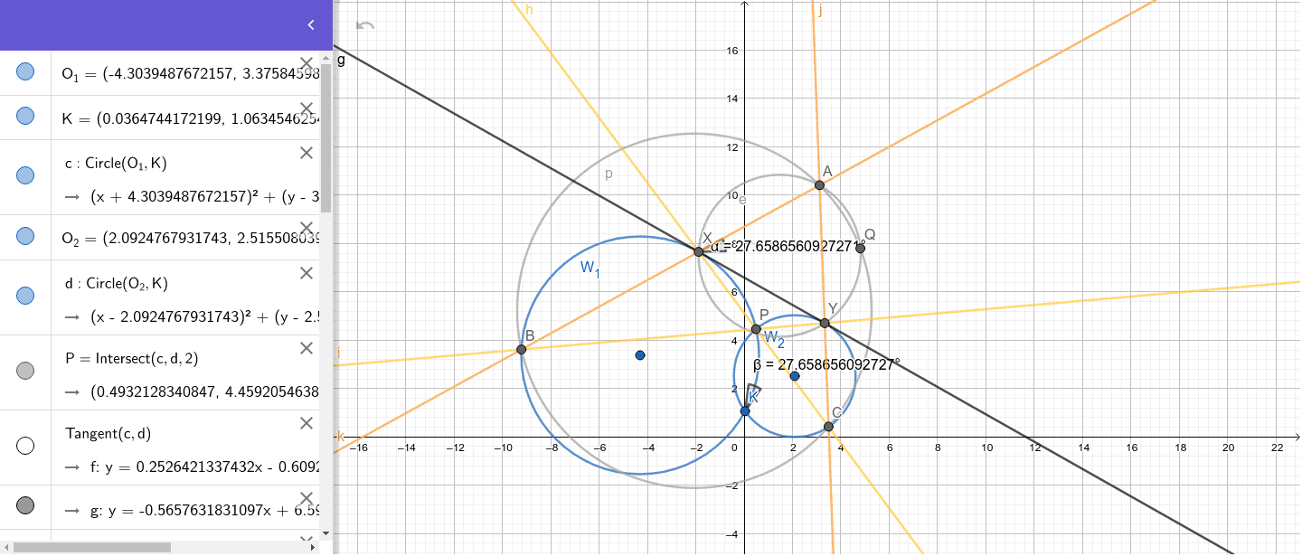 Problem 1 – GeoGebra