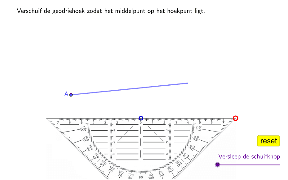 hoeken tekenen – GeoGebra