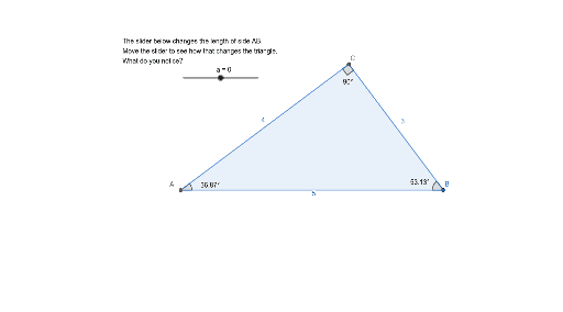 Triangle Investigation – GeoGebra