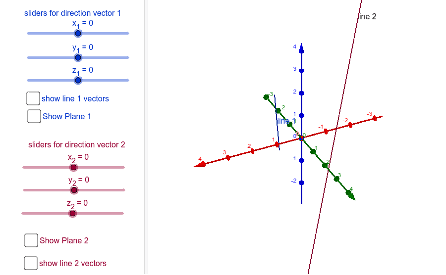 Skew Line Segments