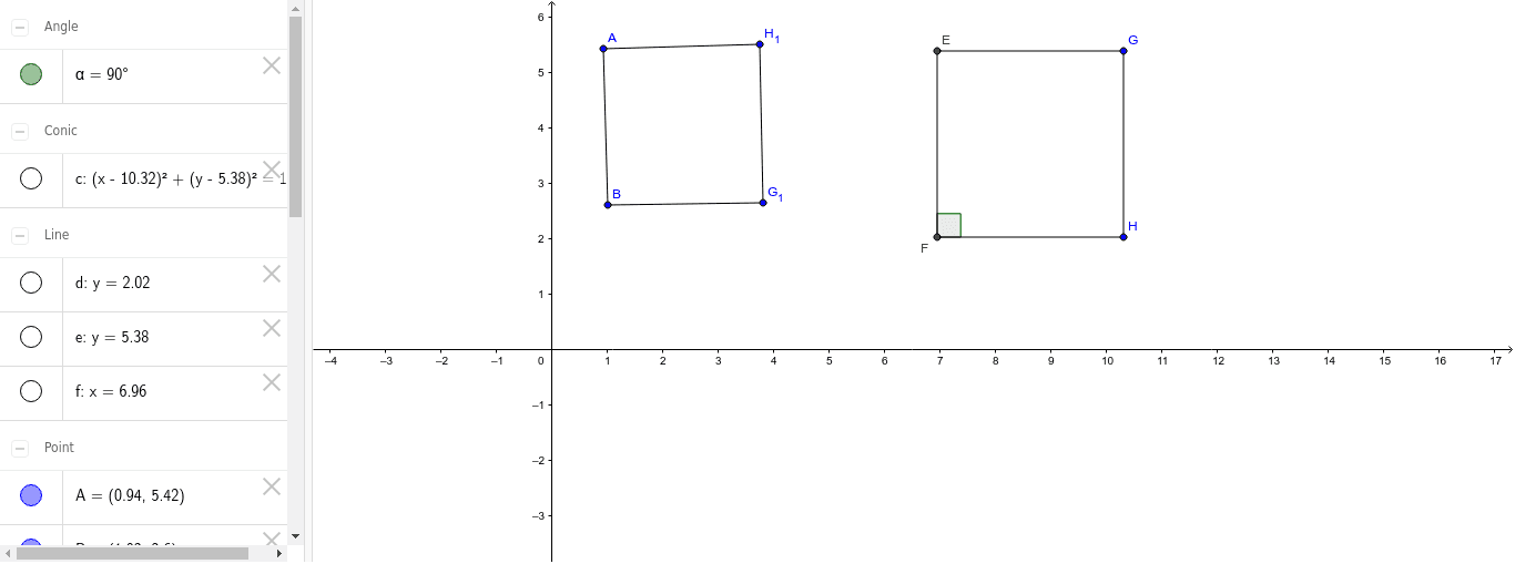 Drawings vs Constructions – GeoGebra