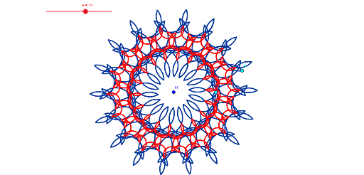 ARC ROTATION PATTERN 2 – GeoGebra
