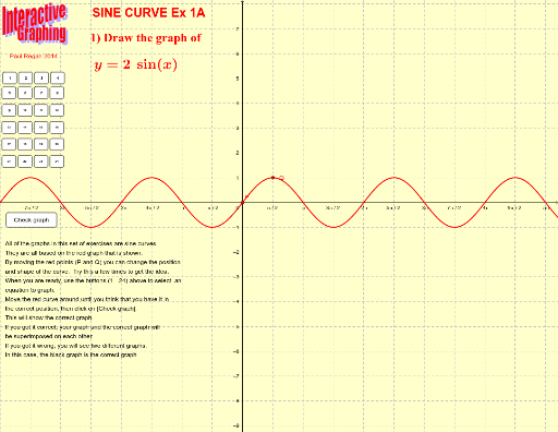 Interactive Graphing Sine Curve Ex 1A – GeoGebra