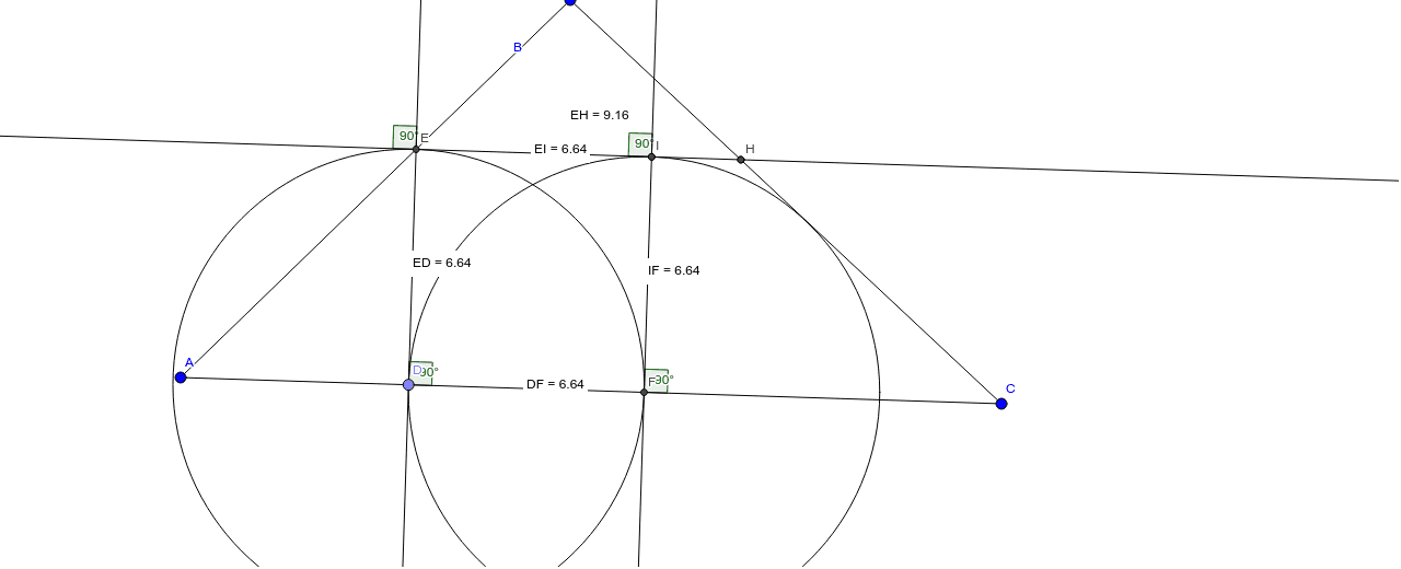 Square Inscribed in a Triangle Problem – GeoGebra