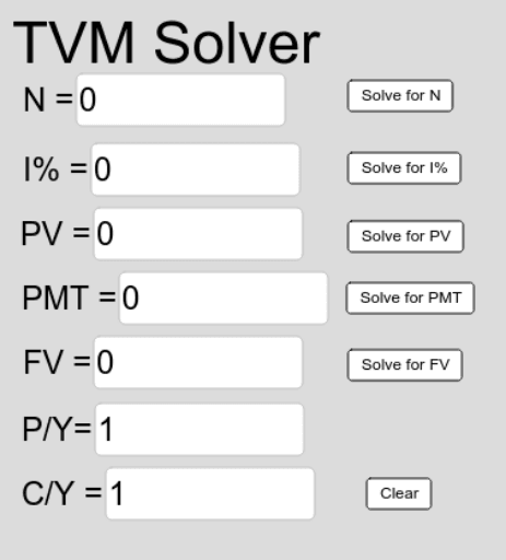 TVM Solver – GeoGebra