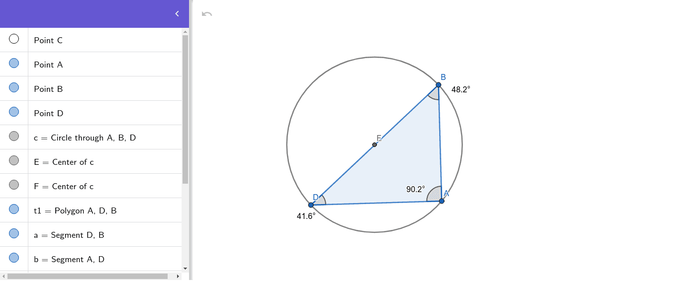 Task 1 – GeoGebra