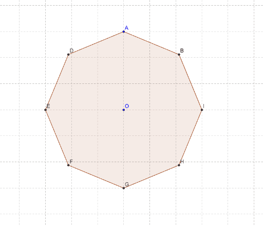 Octogone régulier – GeoGebra