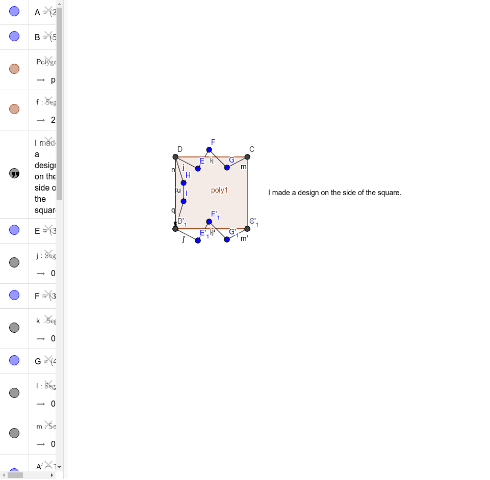 Design added to the side. – GeoGebra