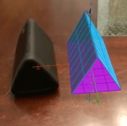Modeling a Triangular Prism-Shaped Speaker in GeoGebra Augmented ...