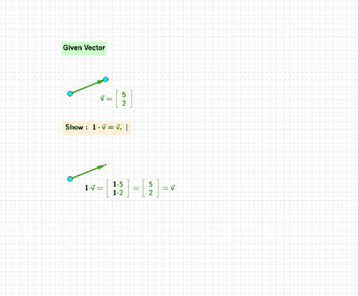 Vector Properties – GeoGebra