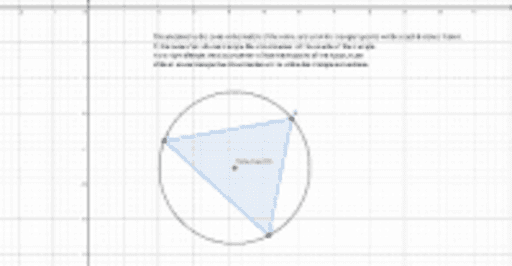 Circumcenter final project – GeoGebra