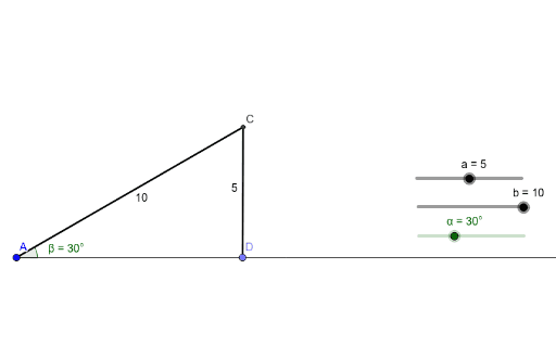 Law of Sines and SSA (Ambiguous Case) – GeoGebra
